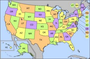 State Abbreviations - 50 States